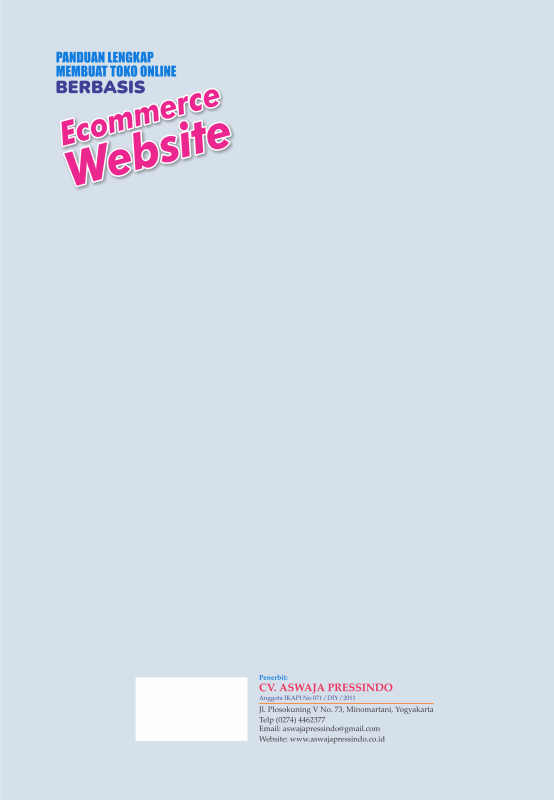 Panduan Lengkap Membuat Toko Online Berbasis Ecommerce Website – Aswaja Pressindo